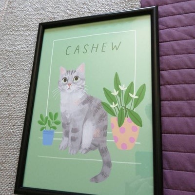 Spring Garden Print / Gardeners Gift / Country Garden Wall Art - Etsy UK