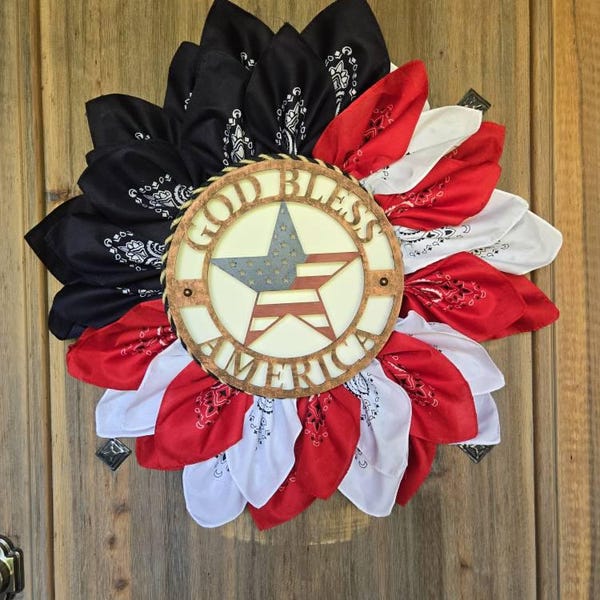 Handmade Vertical Wooden Flag - Rustic Patriotic Decor - Made to Order ...