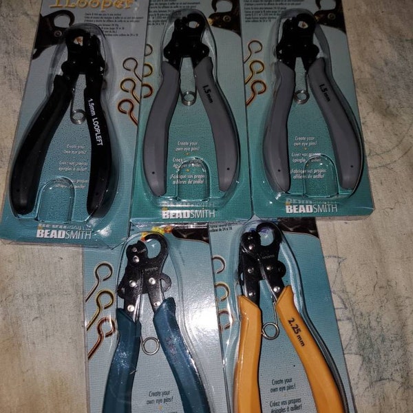 Beadsmith One Step Looper Jewelry Making Tool 1.5mm 2.25mm 3mm Jewelry ...