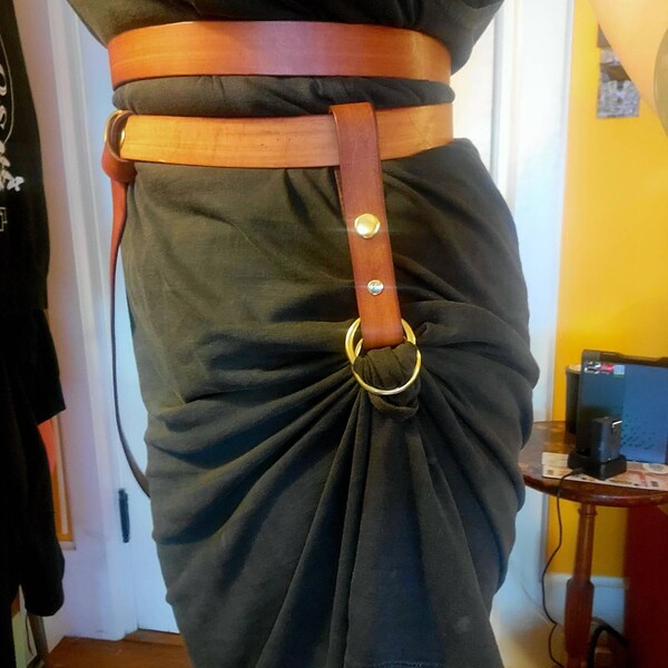 Women's Upper Arm to Elbow Leather "wood Bark" Pauldron/shoulder Armor ...