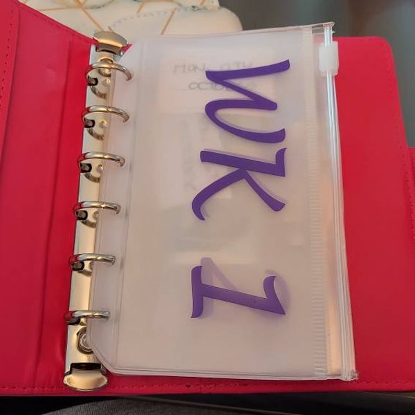 Budgeting Binders for Cash Stuffing Organising Binder | A6 Budget ...