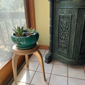 Plant Stand Small, Plant Stool, Plant Shelf, Side Table, Indoor Plant ...