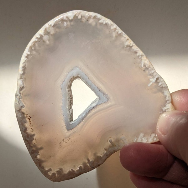 Banded Candy Fluorite Teardrop Pendant W/ a Sterling Silver Bail ...