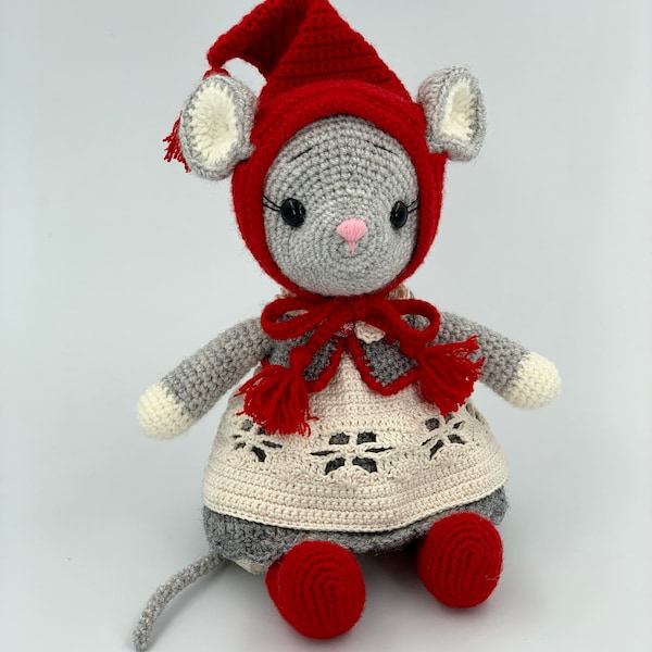 Crochet Pattern Doll Mouse Clothes Pattern / Polushkabunny - Etsy