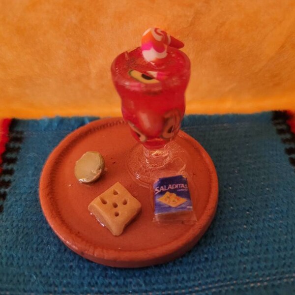 Clay Mini Food / Altarcito Food / Nichos Mexicanos / Nicho DIY / Mini ...