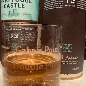Custom Pour Line Whiskey Glass. Funny Whiskey Glass. Single Pour Double ...