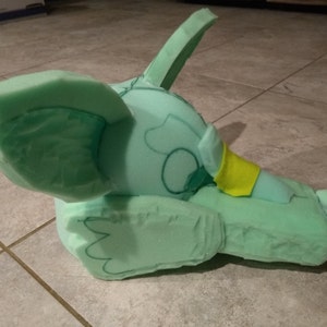 Bucket Style Foam Fursuit Head Base and Liner Pattern - Etsy