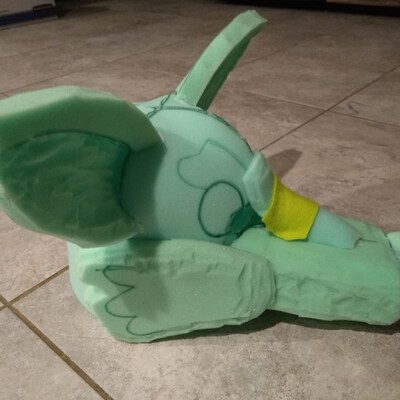 Bucket Style Foam Fursuit Head Base and Liner Pattern - Etsy