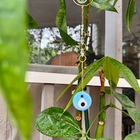 Gold Pinched Drop Paddle Beads, Mykonos Greek Beads, Organic Metal ...