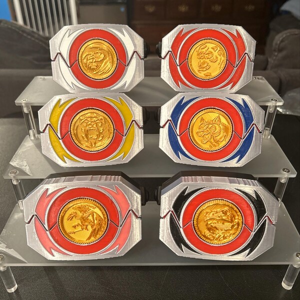 Power Coins | Mighty Morphin' Ninjetti | 3d-printed Coins | All Morpher ...