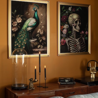 Stained Glass Window Cottagecore Wall Art Victorian Decor - Etsy