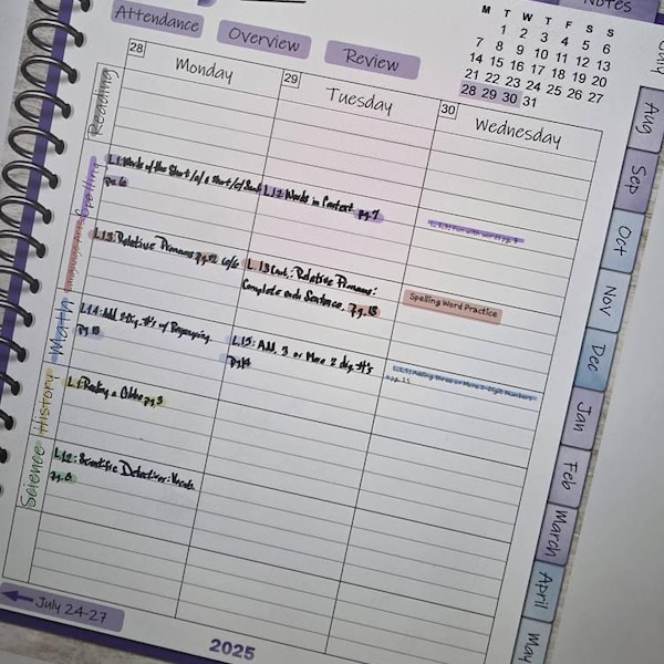 Rainbow Themed Morning Menu Bundle, Preschool Learning Binder ...