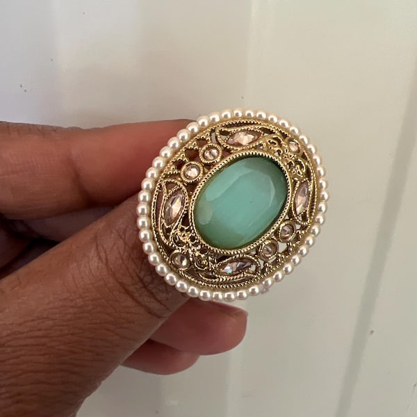 Rose Gold Necklace Diamond Choker /indian Jewelry/ CZ Choker/bridal ...