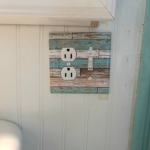 Beach House Themed Light Switch Cover, Outlet Cover - You Choose Style ...