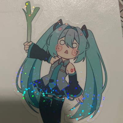 Rabbit Hole Hatsune Miku Vinyl Sticker - Etsy