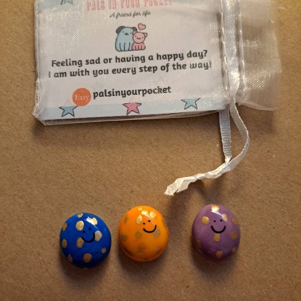 Pocket Worry Stone , Animal Pal, Worry and Anxiety Relief, Mindfulness ...