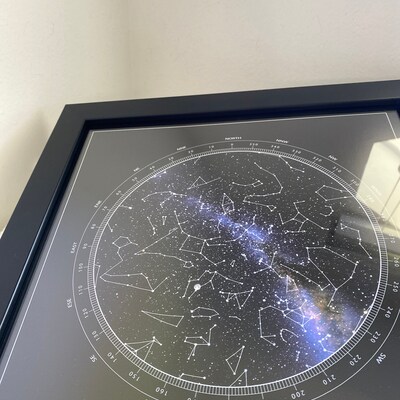 Custom Star Map, Personalized Gift, Night Sky Star Map, Under the Stars ...