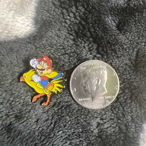 Mario Chocobo Soft Enamel Pin Final Fantasy Nintendo Sony - Etsy