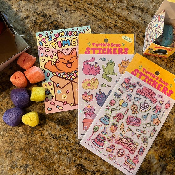 Pool Party, Animals, Sticker Sheet, Vinyl Decal, Floaties, Summer, Cute ...