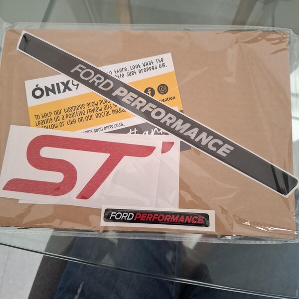 Gel Domed Ford Performance Fiesta ST MK8 Mk8.5 - Puma Mk2 - FOCUS MK4 ...