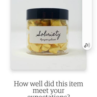 Wellness Jar A Jar of Paper Stars Filled With Motivational Quotes of ...