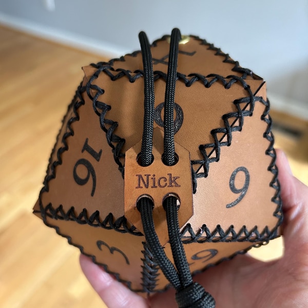 PDF Pattern: the Battle Box! Large Leather Deck Box With Dice Storage ...