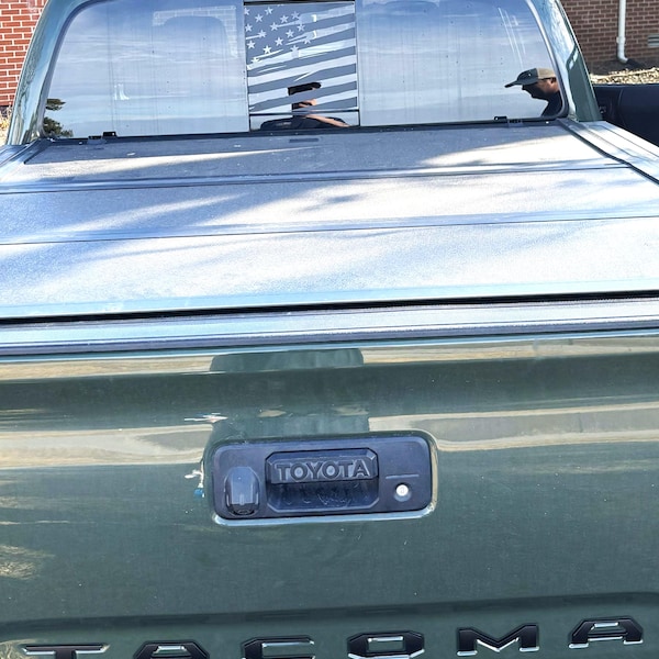 Fits 2010-2024 Toyota 4RUNNER Rear Side Windows Topographic Map Decal ...
