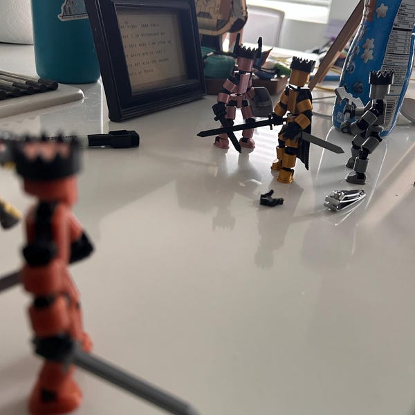 3D Printed Posable Santa Action Figure - the Perfect Holiday Gift! - Etsy