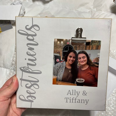 Personalized Best Friend Gift Best Friends Photo Frame - Etsy