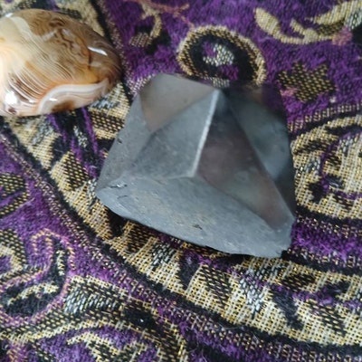 Jet Gemstone Tumbled & Hand Polished Natural Metaphysical Crystal ...