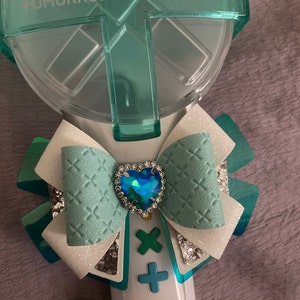 BTS SUGA AGUST D Ribbon Bow Keychain Pendant Light Stick - Etsy