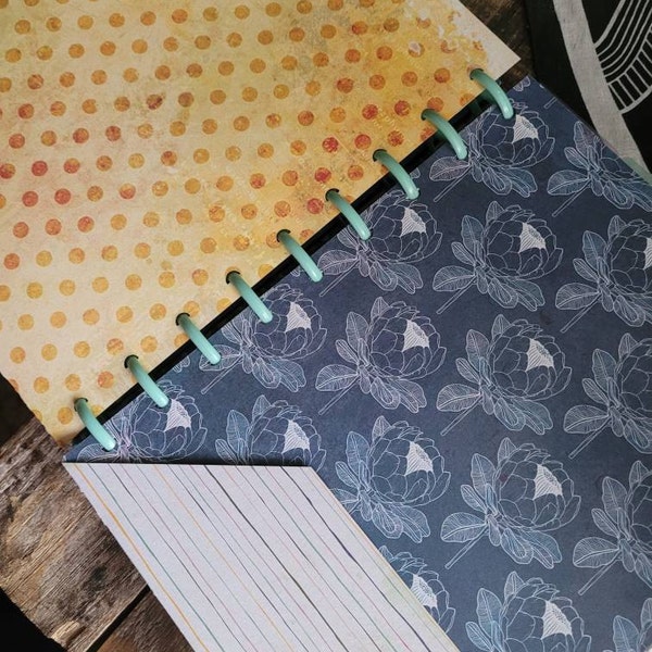 9 Hole CLASSIC Sized Pocket Folders for Happy Planner Planner Insert ...