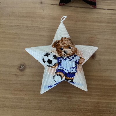 Holy Family 3D Peyote Star Pattern PDF Nativity Scene Beaded Star ...