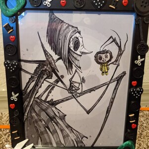 Coraline Button-eyed Doll Art Print - Etsy