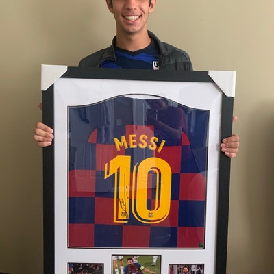 Authentically Signed Lionel Messi Autograph Inter Miami Framed Shirt - Etsy