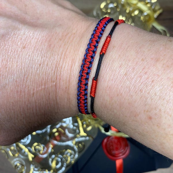 Macrame Friendship Bracelet, Square Knot Bracelet, Best Friend Bracelet ...