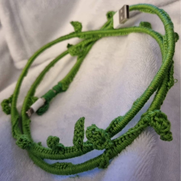 PATTERN - Crochet Phone Charger (with Video Tutorial), Make Your Own ...