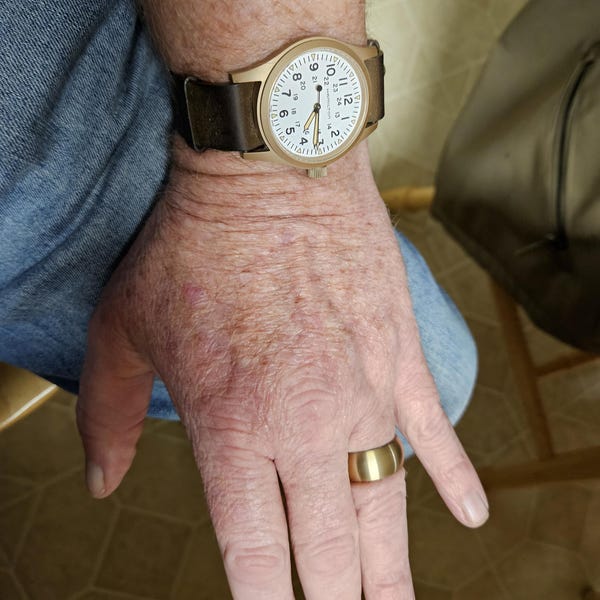 Claro Walnut Bentwood Ring, Wooden Ring - Etsy