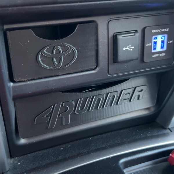 5th Gen 4runner (2014-2024 SR5, TRD OR, TRD Pro) Console Cubby Drawer ...