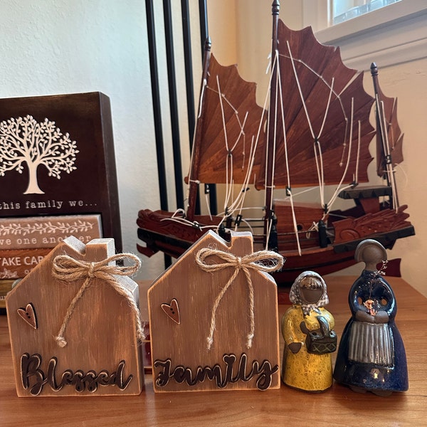 Rustic Wooden Nativity Set for Your Holiday Decor. Celebrate the ...
