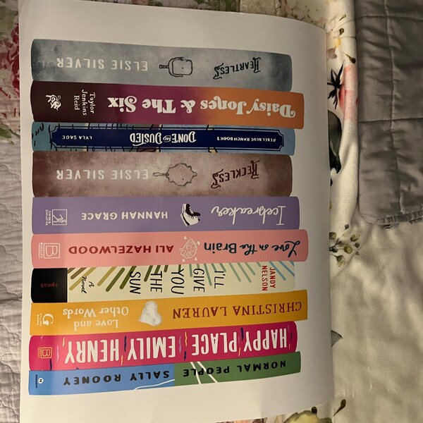 Custom Book Stack Illustration - DIGITAL ONLY - up to 10 Books - Etsy