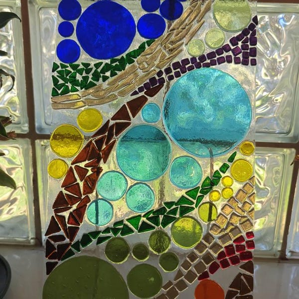 2 Versions Suds Stained Glass Pattern PDF Digital File/easier Pattern ...