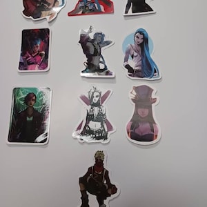 Arcane Stickers Set of 100 Waterproof Vinyl Stickers - Etsy