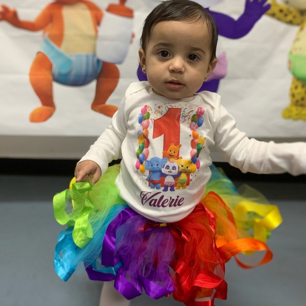 Word Party Tutu Set, Word Party Birthday Outfit, Word Party Dress ...