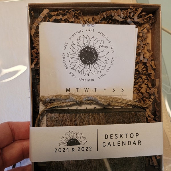 2024 2025 Mini Calendar Card/ Size 3 X 5'' / Printable Small Monthly ...