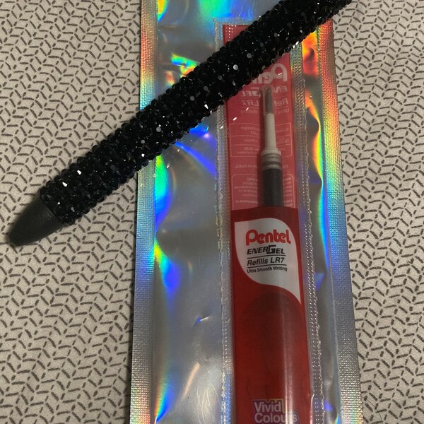 Neon RAINBOW Custom Rhinestone Pen - Etsy