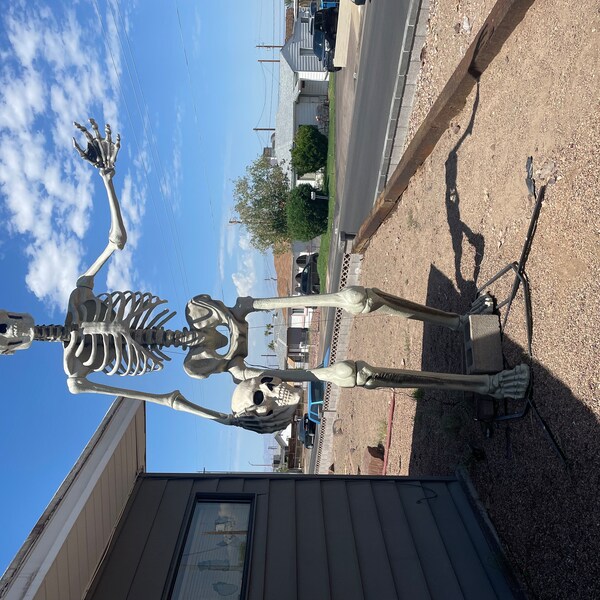 12 Foot Skeleton and Inferno Replacement Arm Head Bracket Adapter From ...