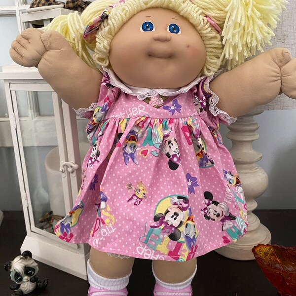 Vintage Cabbage Patch Kids 1986 Collector Doll IC Factory Brown Hair ...