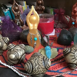 Corn Mother, Corn Maiden Goddess Statue statue, Yellow Woman, Story ...