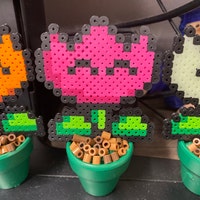 Super Mario World Stand-up Perler Scene Keyhole - Etsy